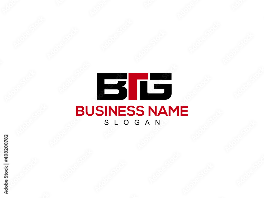 BTG logo vector And Illustrations For Business Stock Vector | Adobe Stock