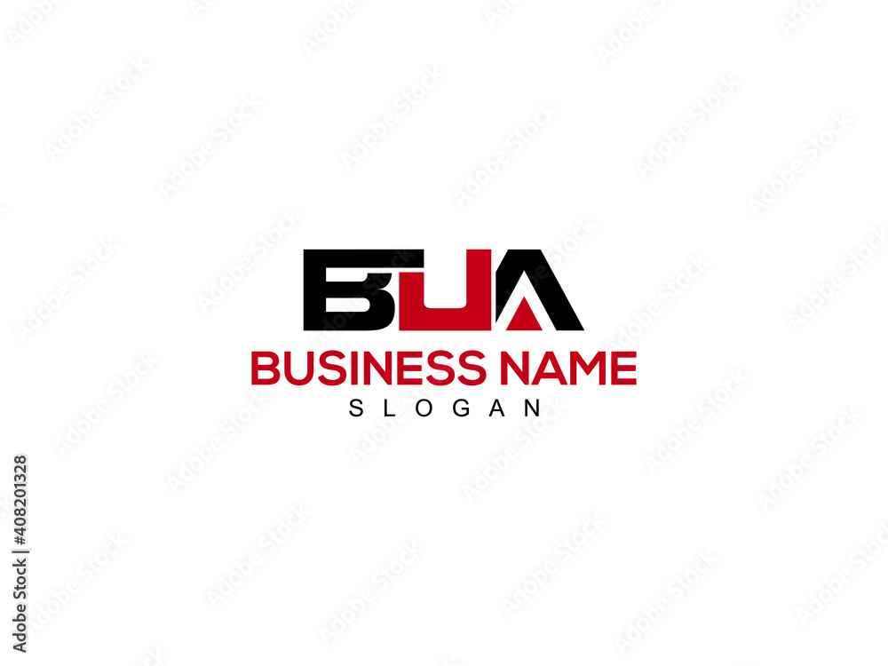 BUA logo vector And Illustrations For Business Stock Vector | Adobe Stock