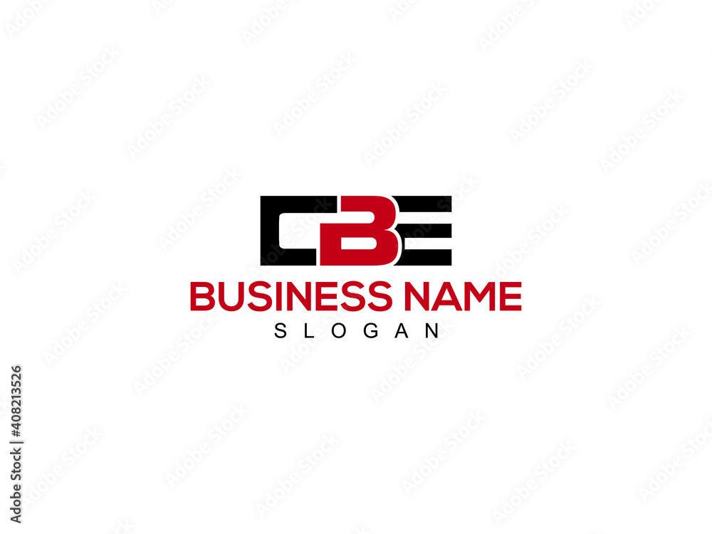CBE Logo And Illustrations Design For New Business Stock Vector | Adobe ...