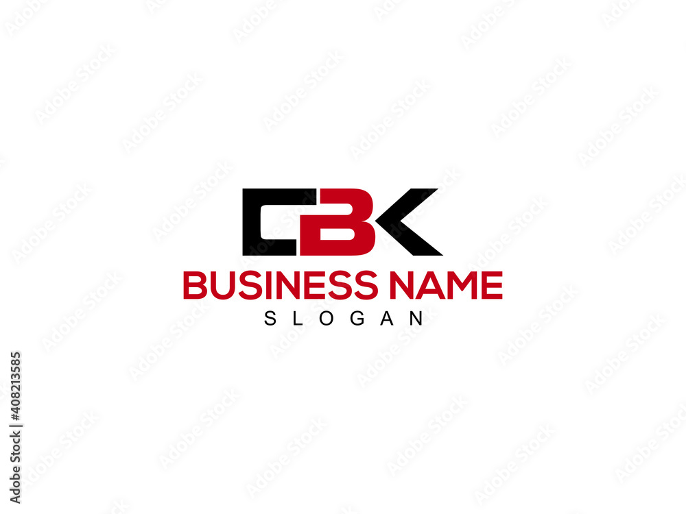 Letter CBK, CBK Logo Icon For Business Stock Vector | Adobe Stock