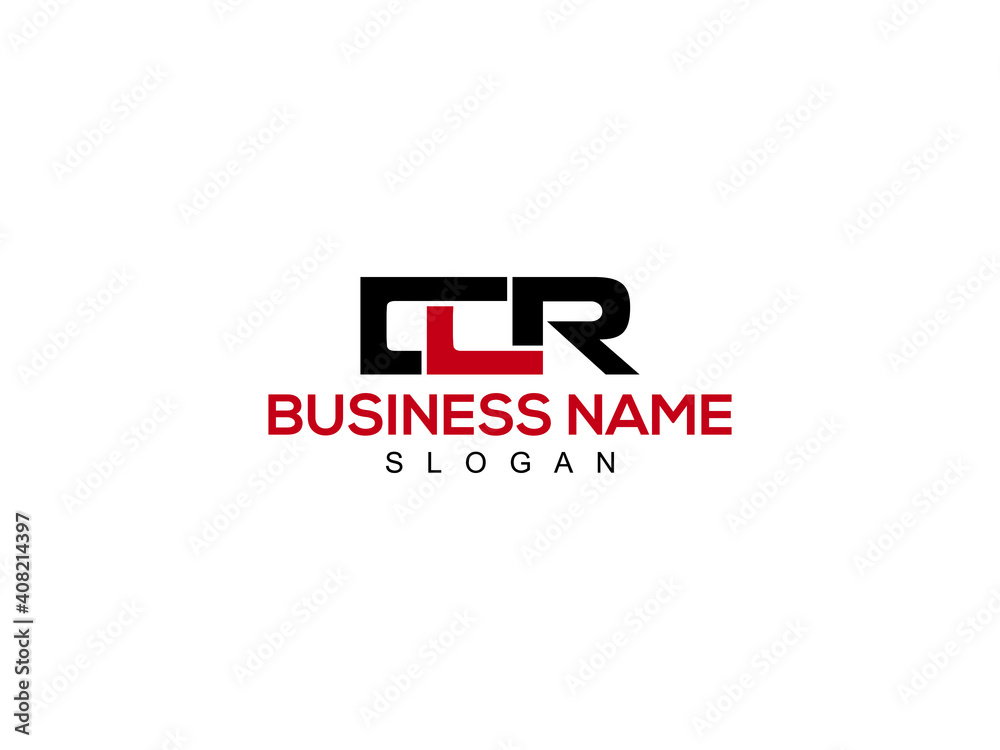 CCR Logo design - CCR letter logo For New Business Stock Vector | Adobe ...