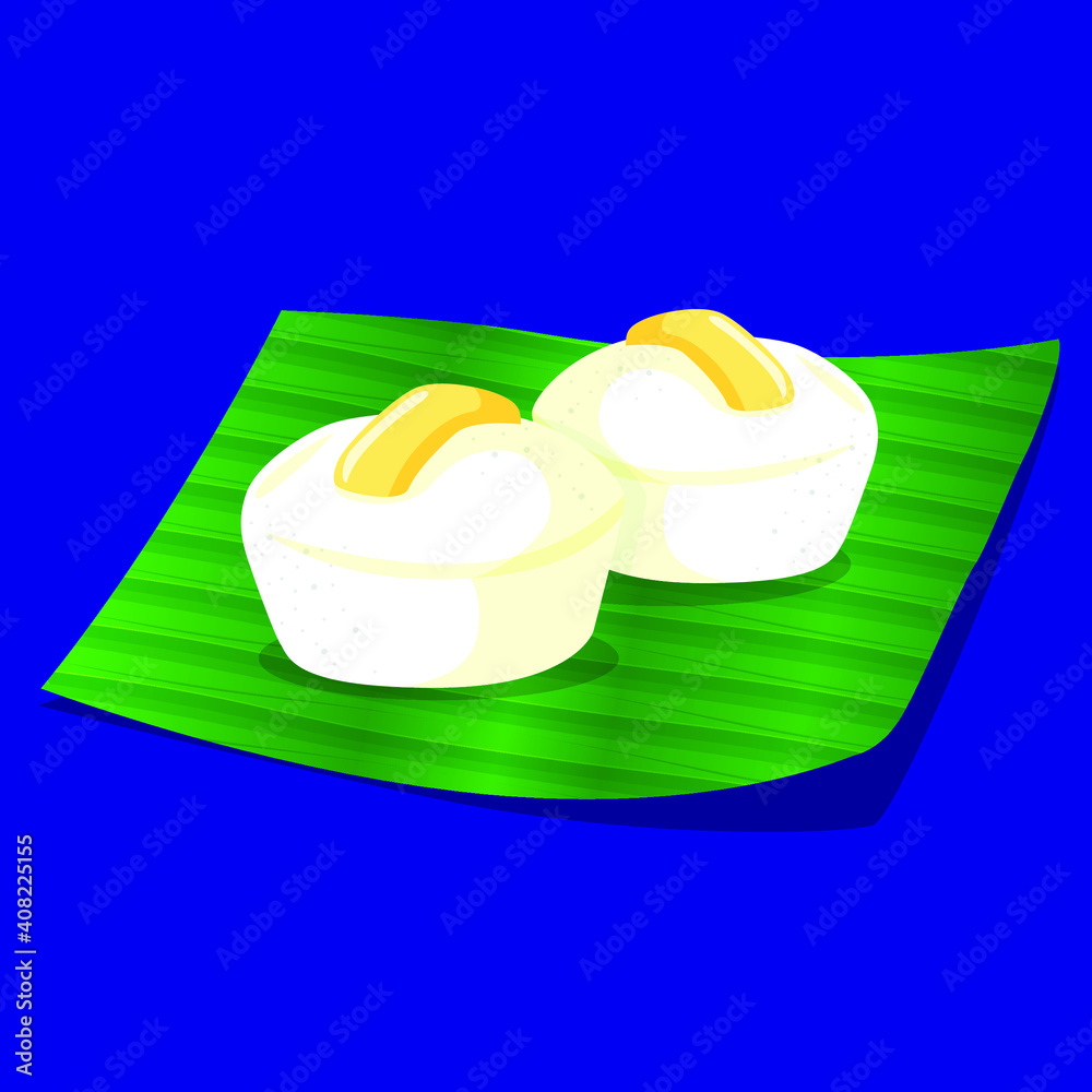 Filipino desserts kakanin merienda snack Stock Vector | Adobe Stock