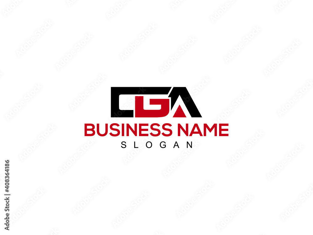CGA logo vector And Illustrations For Business Stock Vector | Adobe Stock