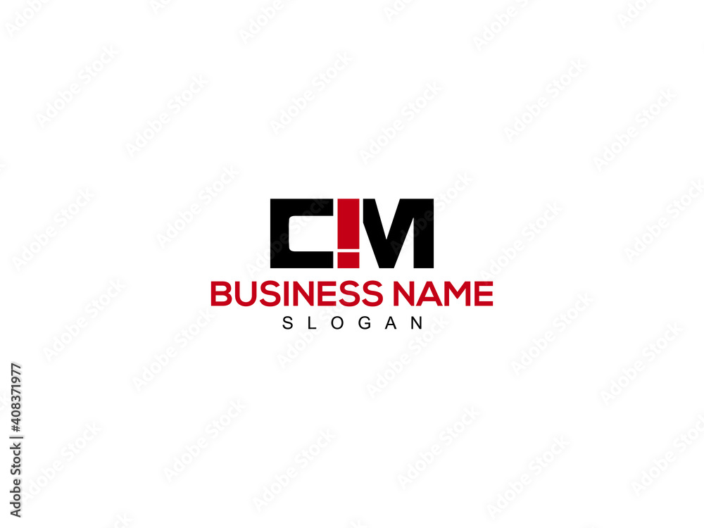 CIM Logo And Illustrations Design For Business Stock Vector | Adobe Stock