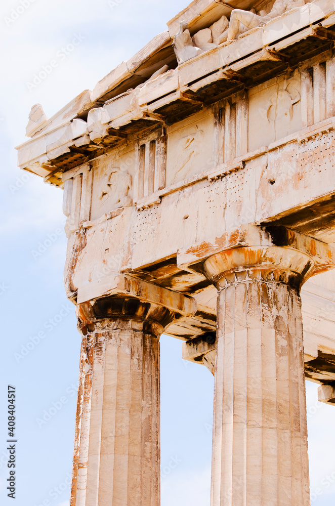 Parthenon Columns Dimensions