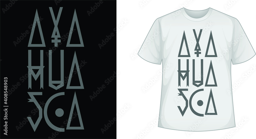 Vetor de Ayahuasca Tshirt vector design do Stock | Adobe Stock