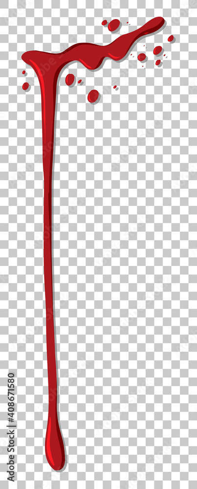 Dripping Blood Vector