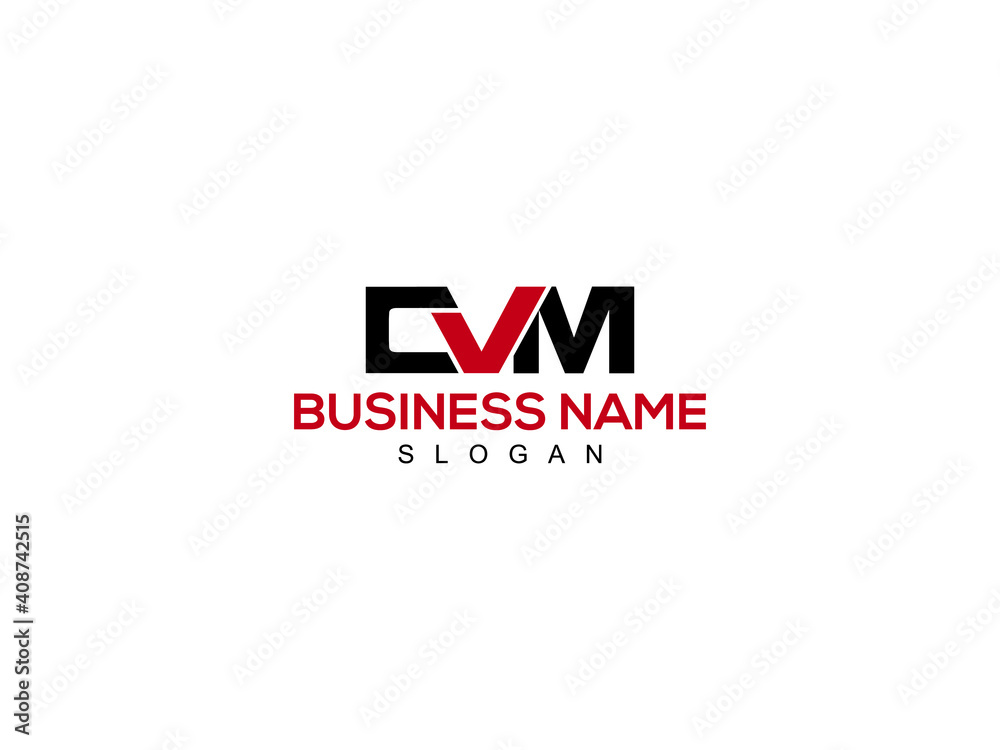 CVM Logo And Illustrations Design For Business Stock Vector | Adobe Stock