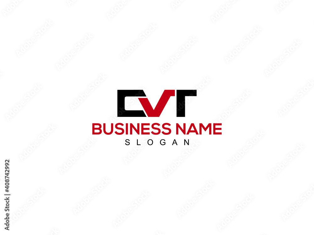 CVT Logo And Illustrations Design For Business Stock Vector | Adobe Stock