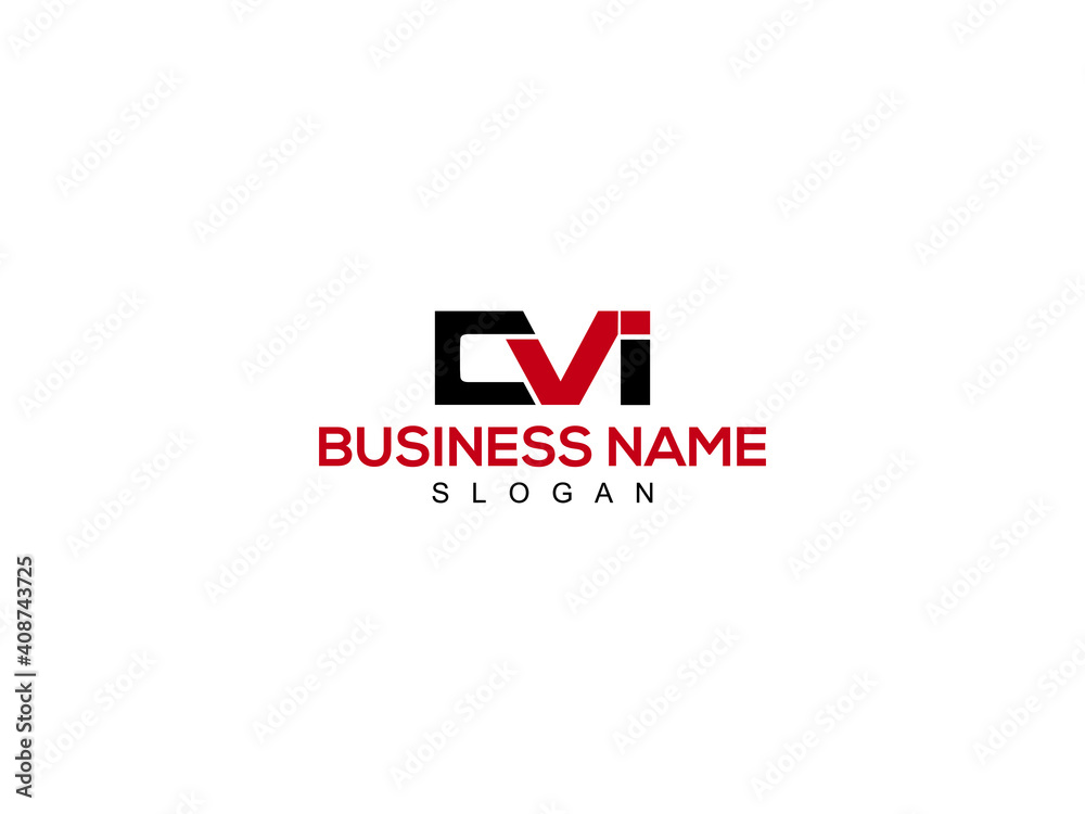 CVI Logo And Illustrations Design For Business Stock Vector | Adobe Stock