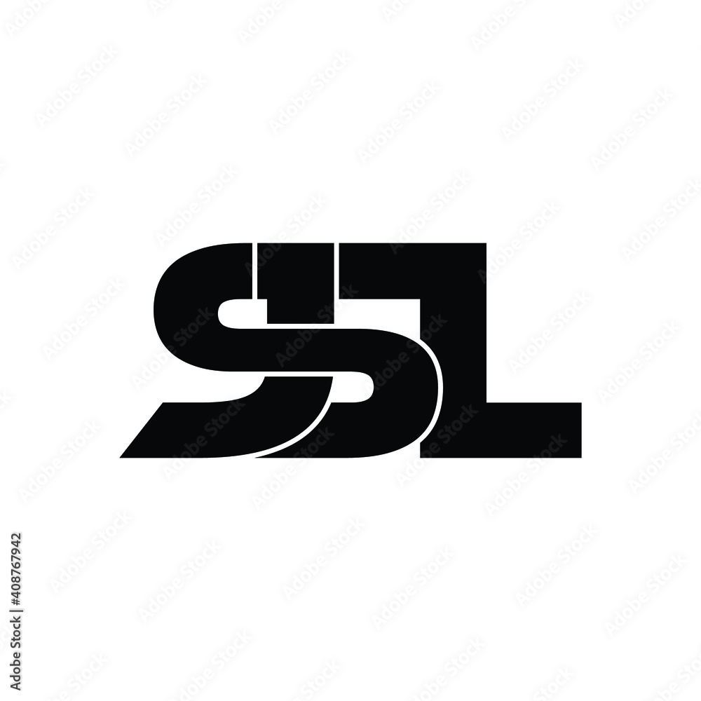 SJL letter monogram logo design vector Stock Vector | Adobe Stock