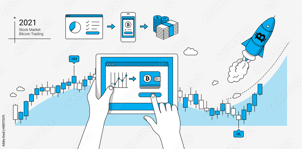 Using tablet for trading bitcoin. Stock market trading platform ...