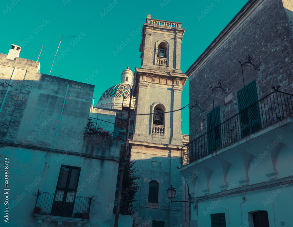 Basilica Cathedral dedicated to Maria SS. Assunta in Cielo. In baroque ...