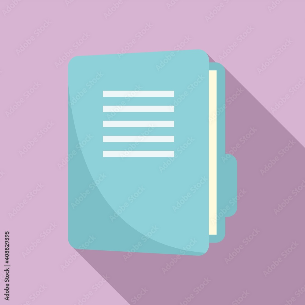 Investigator folder icon. Flat illustration of investigator folder ... Investigator folder icon. Flat illustration of investigator folder ...