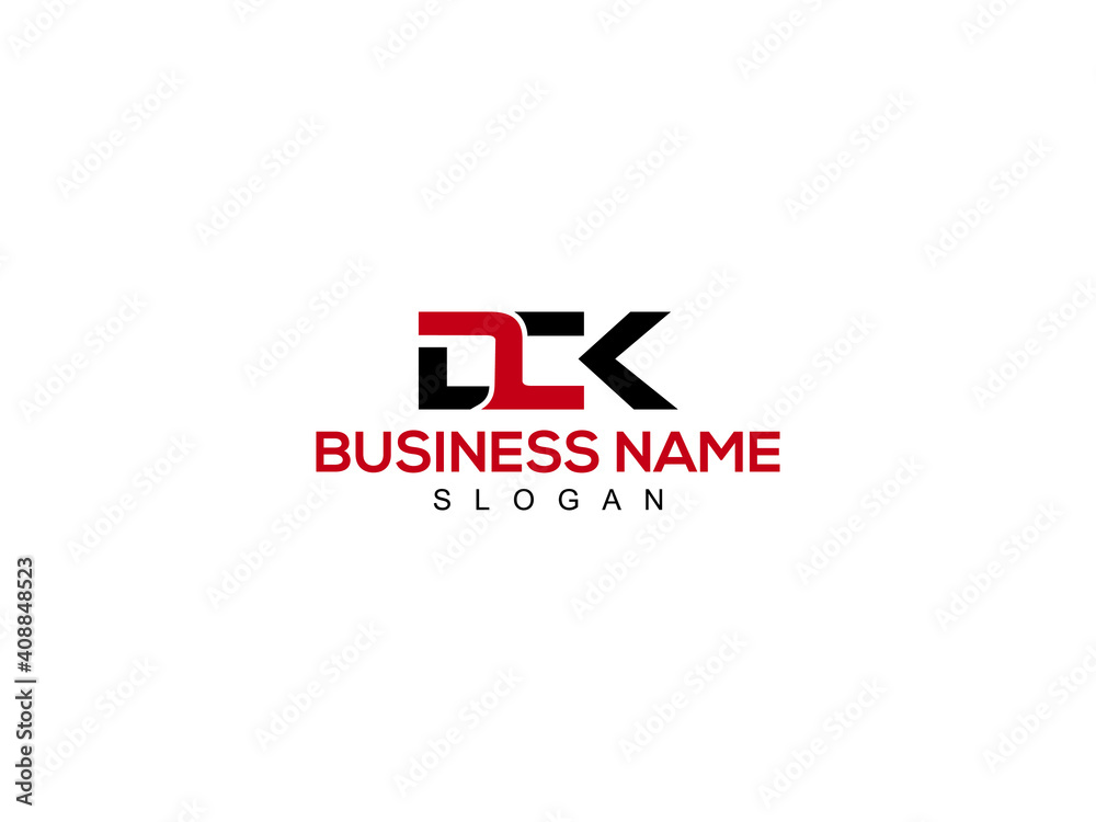DCK Logo And Illustrations Design For Business Stock Vector | Adobe Stock