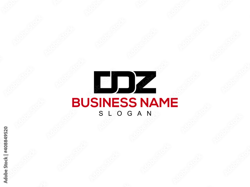 DDZ Logo And Illustrations Design For Business Stock Vector | Adobe Stock