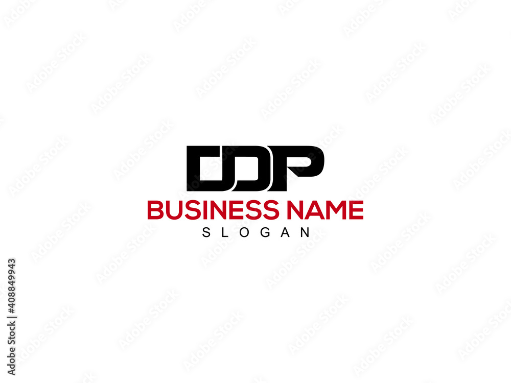 DDP Logo And Illustrations Design For Business Stock Vector | Adobe Stock