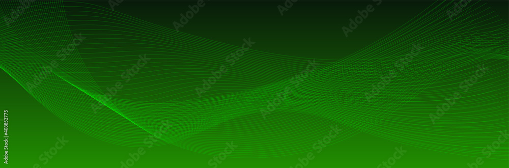 Abstract green background with lines Stock Vector | Adobe Stock