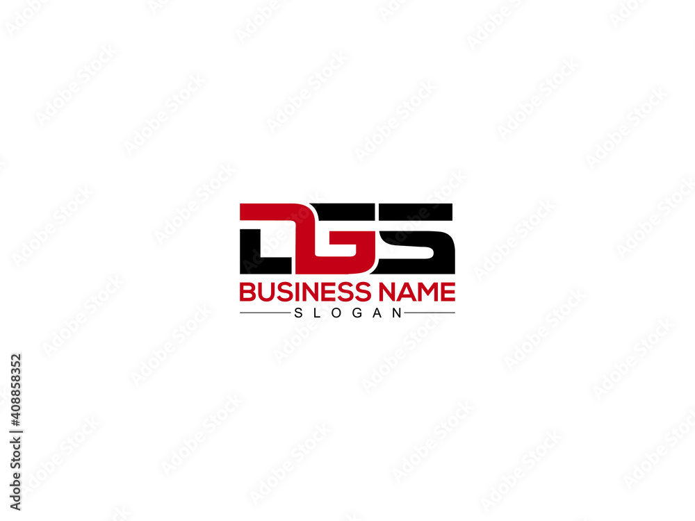 DGS Logo And Illustrations Design For New Business Stock Vector | Adobe ...