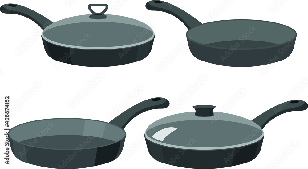 Cooking Pan Cartoon