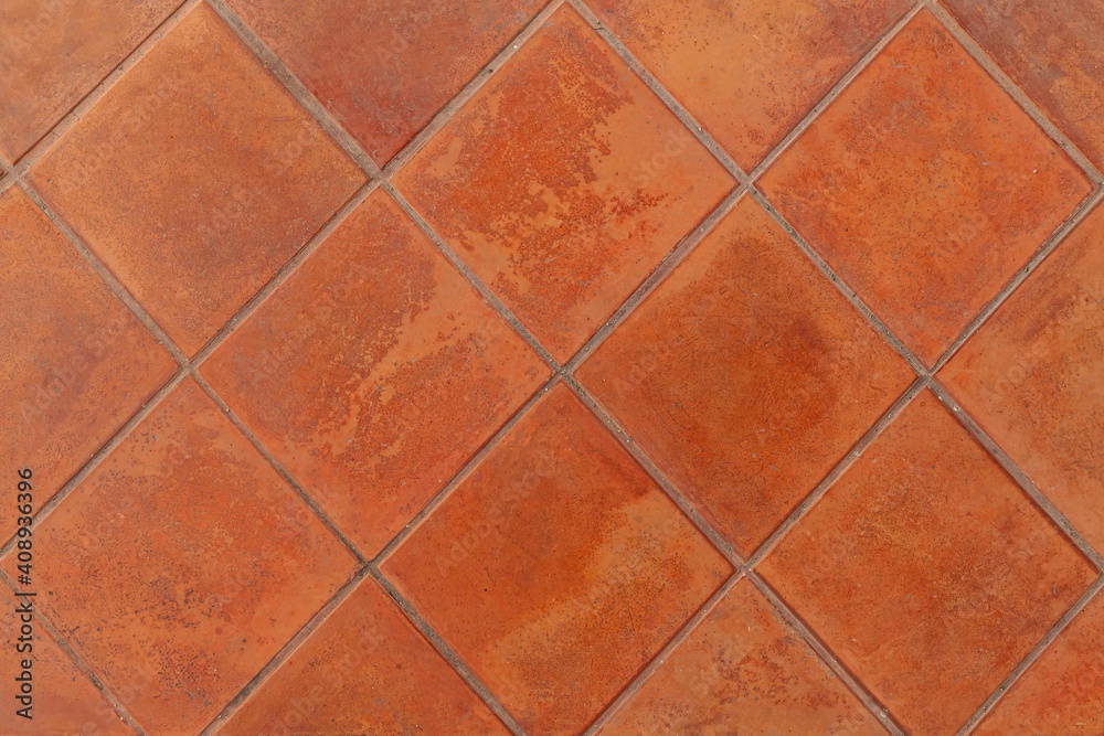 Brown porcelain floor tiles pattern and background seamless Stock Photo ...