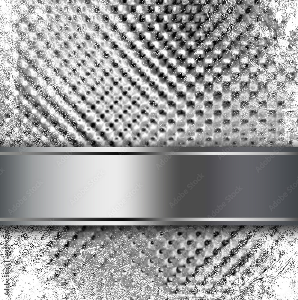 Brushed metal texture, grunge background Stock Illustration | Adobe Stock