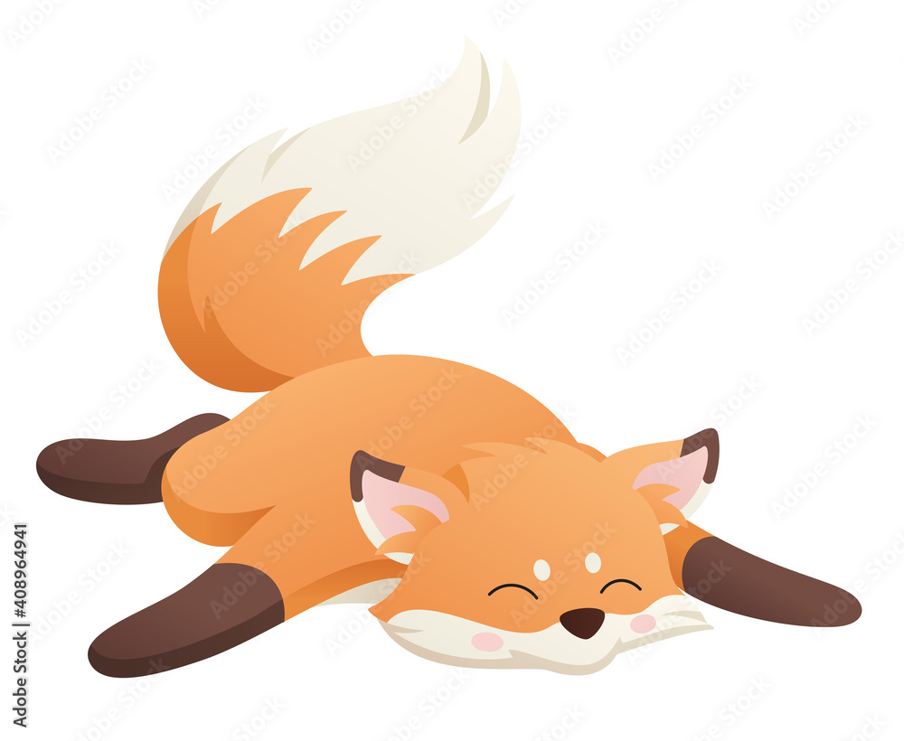 Cartoon Fox Tail