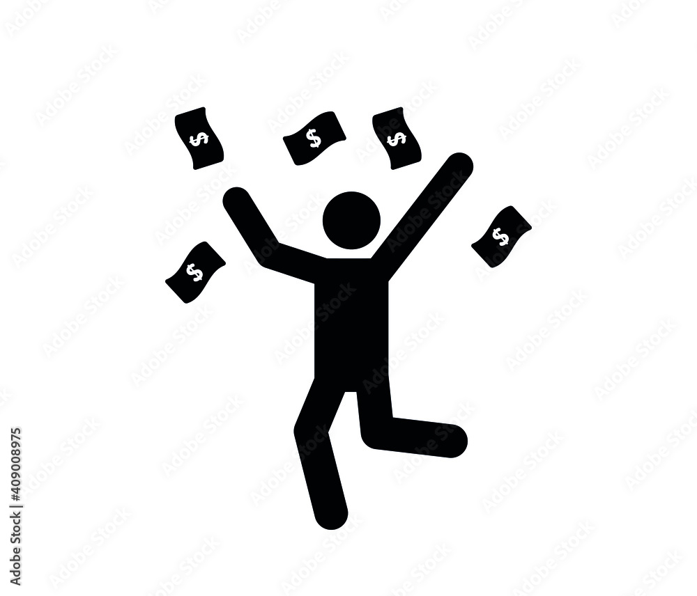 rich boy vector icon. Editable stroke. Symbol in Line Art Style for ...