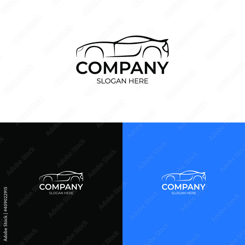 car logo on white background. Perfect use for website. Stock Vector ...