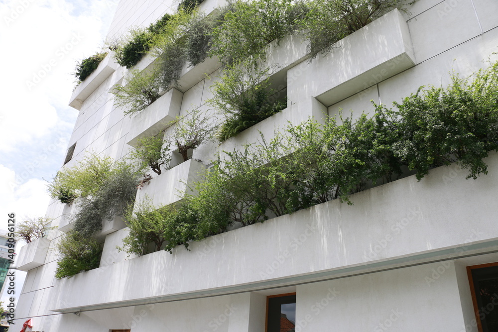 Architectural solutions for the future. A combination of living and non ...