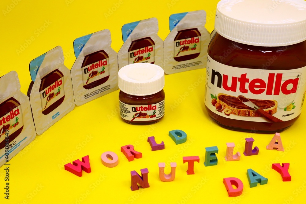 World NUTELLA Day, February 5 - NUTELLA, Hazelnut Spread with Cocoa is ...