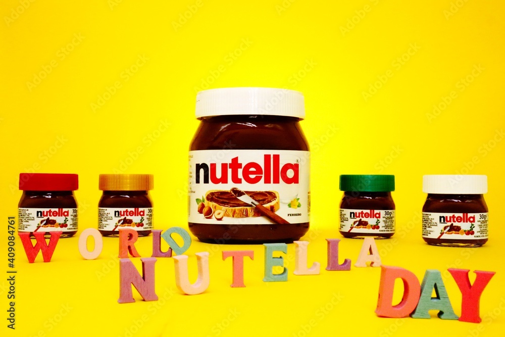 World NUTELLA Day, February 5 - NUTELLA, Hazelnut Spread with Cocoa is ...