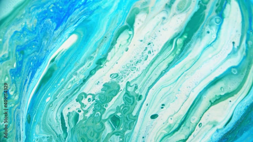 abstract background emerald green blue and blue mixed with cap acrylic ...