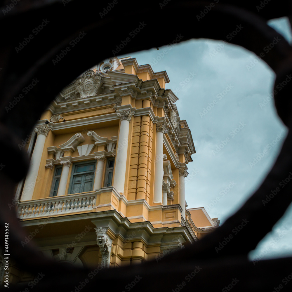 estructura colonial de México Stock Photo | Adobe Stock