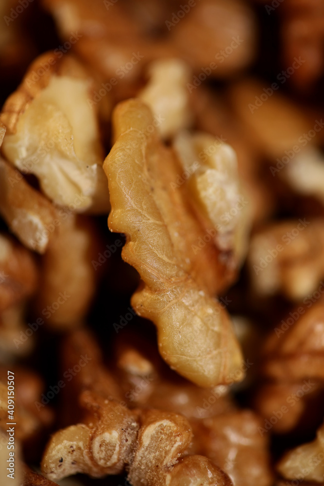Walnuts dry fruit nuts macro background modern high quality prints ...
