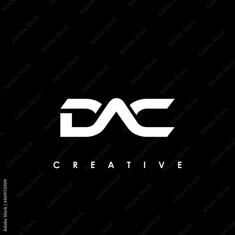 DAC Letter Initial Logo Design Template Vector Illustration Stock ...