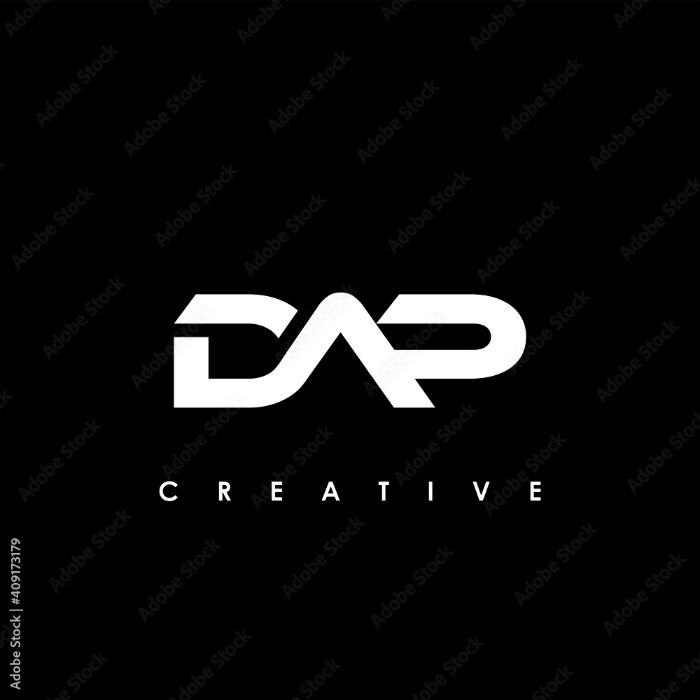 DAP Letter Initial Logo Design Template Vector Illustration Stock ...