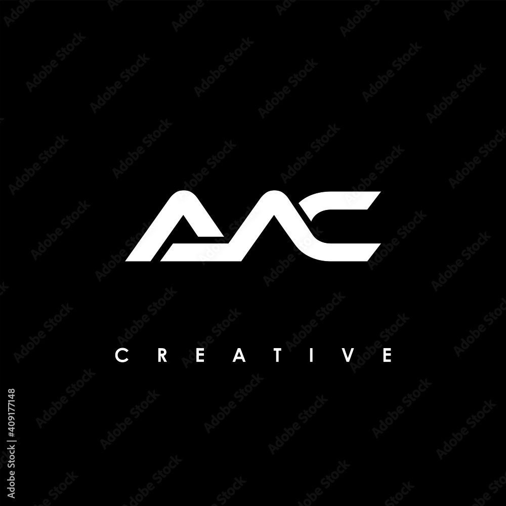 AAC Letter Initial Logo Design Template Vector Illustration Stock ...