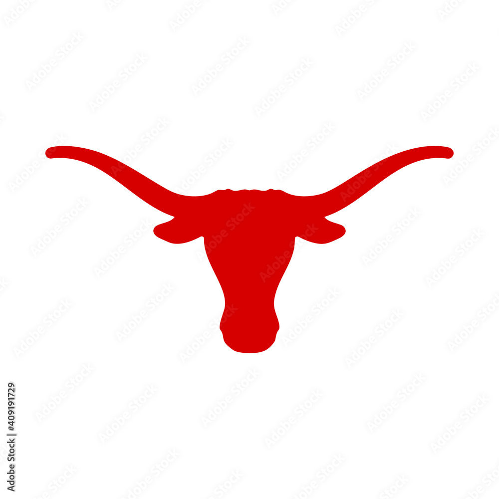 Texas buffalo icon vector logo design creative idea ranch inspirations ...