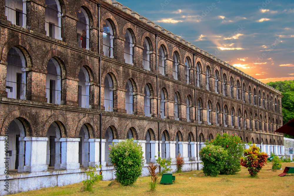 Historic Cellular Jail or Kala Pani on South Andaman Island, Andaman ...