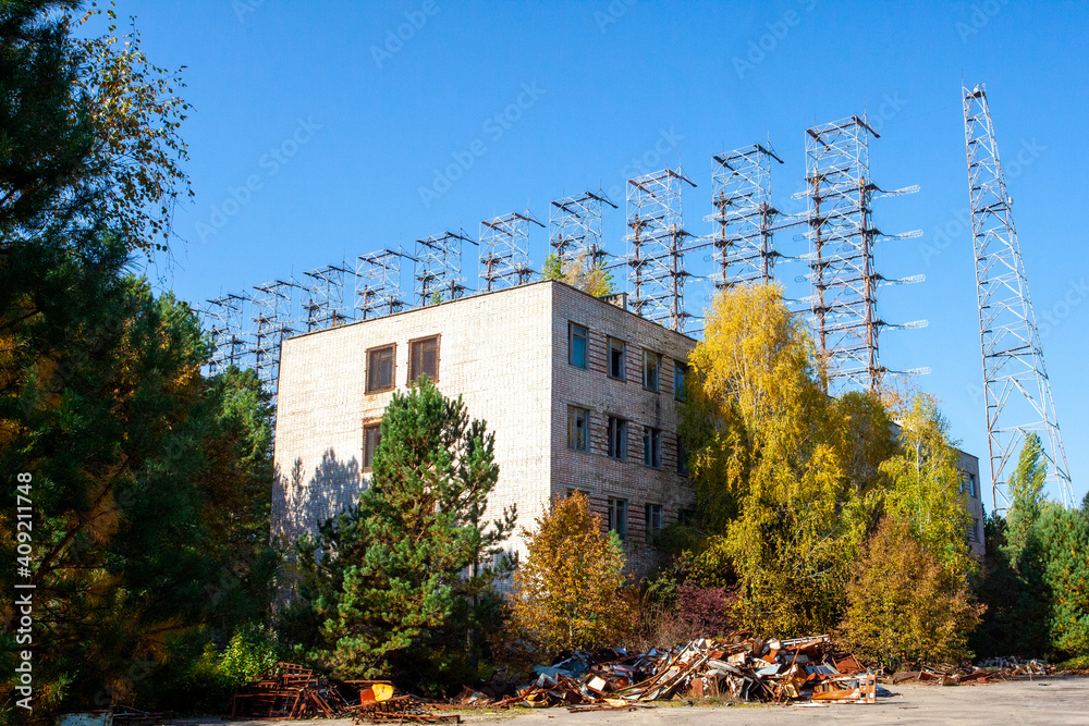 Moments footage of the apocalypse disaster after the explosion of the ...