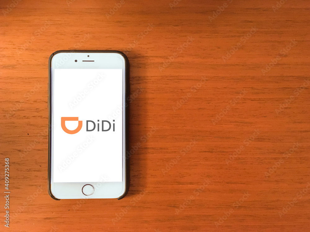 didi logo editorial illustrative, on screen Stock Photo | Adobe Stock