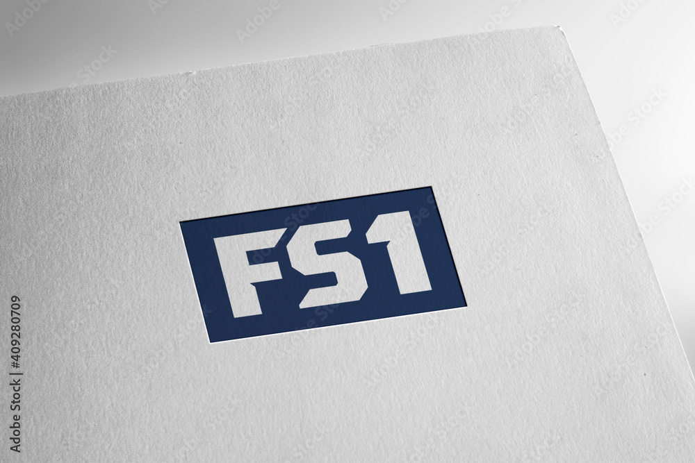 Foto de FS1 logo editorial illustrative, on screen do Stock | Adobe Stock