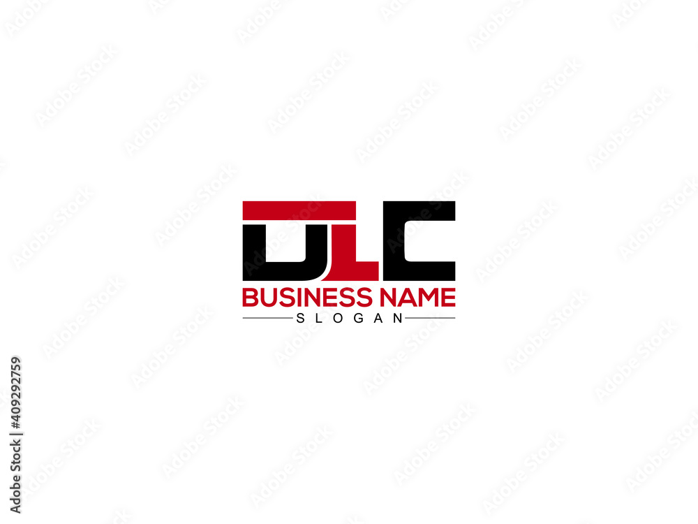 DLC Logo And Illustrations Design For Business Stock Vector | Adobe Stock