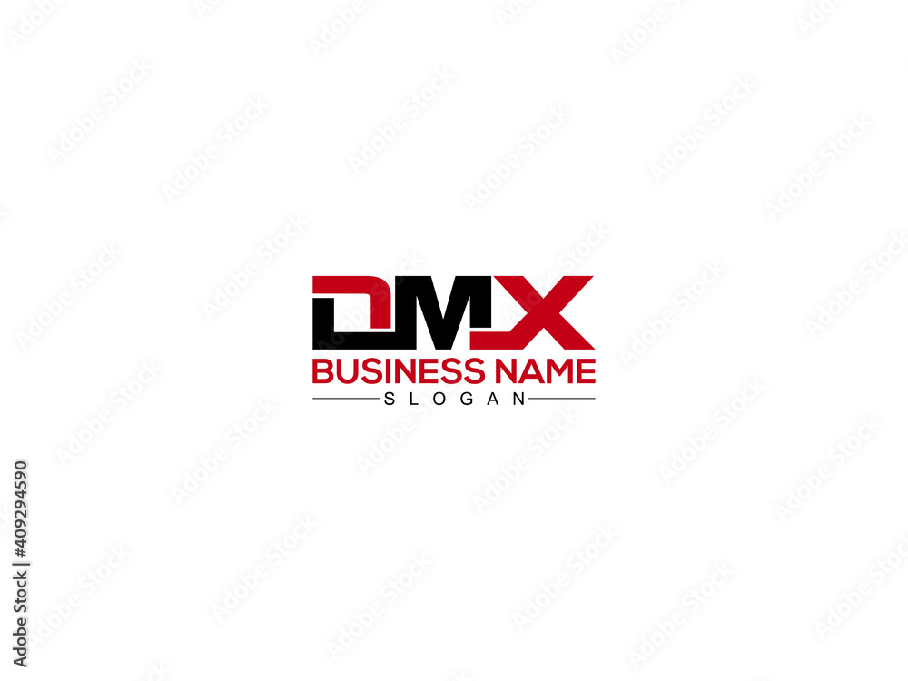 DMX Logo And Illustrations Design For Business Stock Vector | Adobe Stock