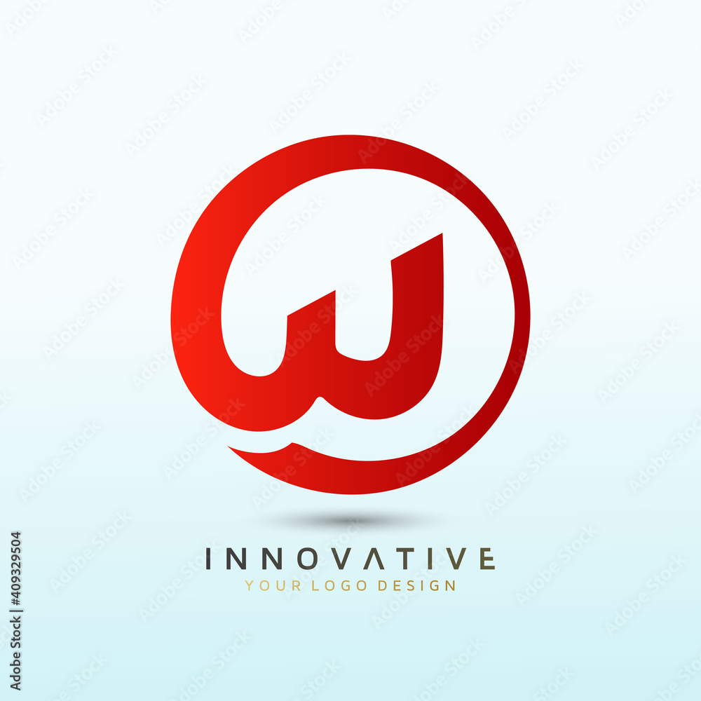 Letter W vector logo design template idea and inspiration Stock Vector ...