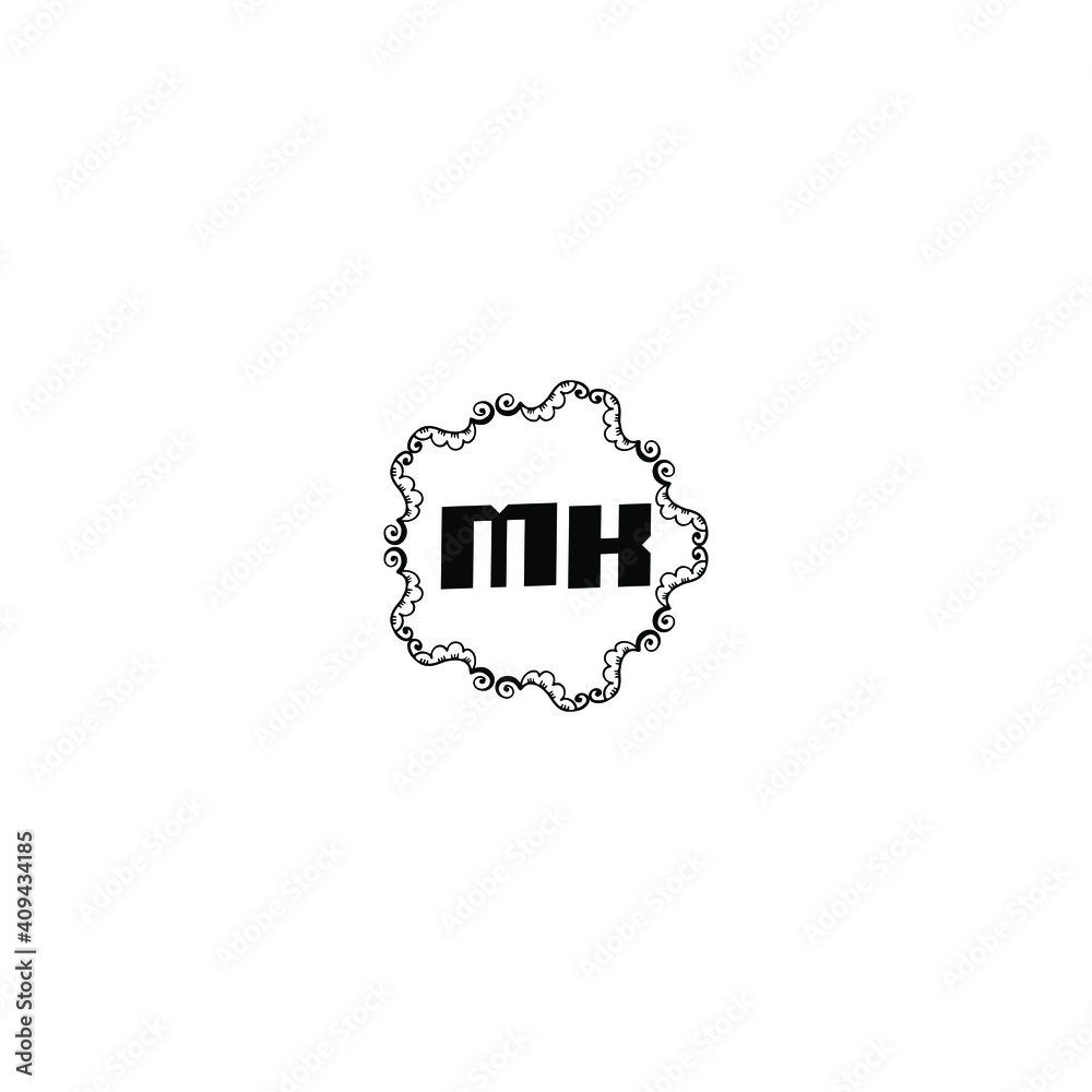 MK LOGO, MK ICON, MK VECTOR, MK LETTER, MK MINIMALIST, MK FLAT, MK ...