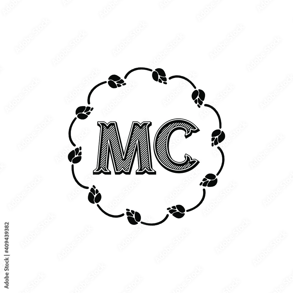 MC LOGO, MC ICON, MC VECTOR, MC LETTER, MC MINIMALIST, MC FLAT, MC ...
