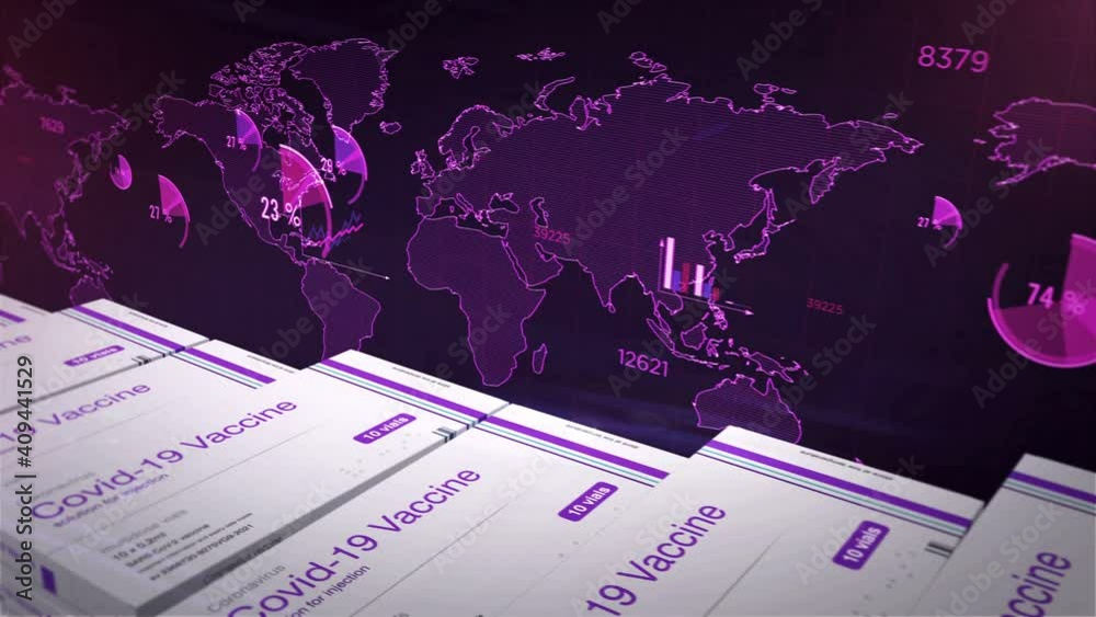 Covid vaccine production diagram. Sars-cov-2 vaccination chart, graph ...