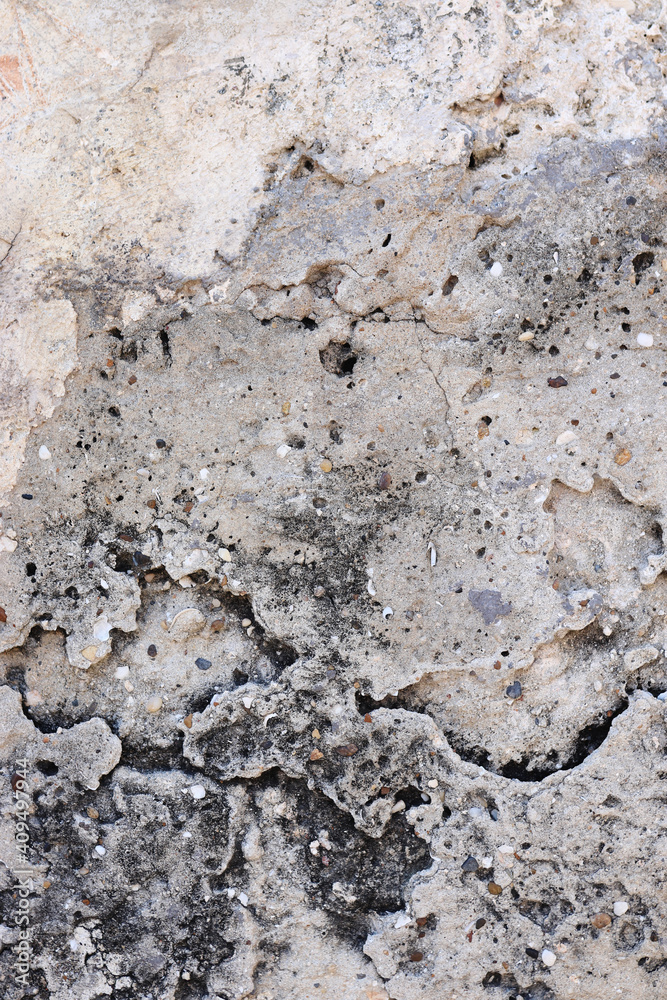 Texture wall of Colonial Catlle Fortress in caribbean sea. Texture for ...